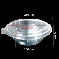 China Customized Size Clear PET Blister Clamshell for Air Fryer Paper Aluminum Foil Bowls for sale