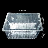 China Food Packaging Customized Clear PET Blister Insert Tray for French Fries Potato Chips for sale