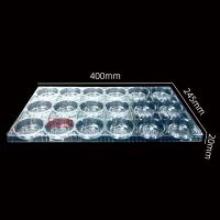 China Custom Order Accepted SH-0263 PET Clear Vacuum Forming Molded Tray for Soft Drink Boba Tea for sale