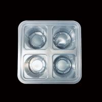 China Customized Cold Resistant PP Blister Tray for Fish Balls Meatballs Food Grade Packaging for sale