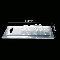 China Food Contact Safety Packaging Authorization Clear PVC Blister Molded Tray with Lid for sale