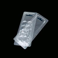 China Food Contact Safety Packaging Authorization Clear PVC Blister Molded Tray with Lid for sale