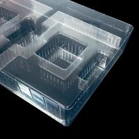 China 36 Years Blister Packaging Manufacturing Customized PET Plastic Tray for Door Handle for sale