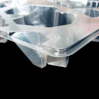 China Transparent PET Turnover Plastic Packaging Blister Tray for Automobile Components Direct for sale