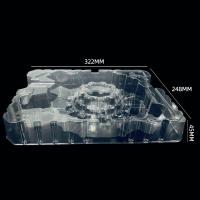 China Transparent PET Plastic Packaging Blister Tray for Bearings Hardware Components SH-0026 for sale