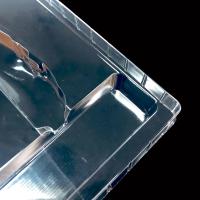 China Transparent PET Plastic Packaging Tailored Disposable Blister Tray for Folding Knives for sale