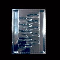 China Transparent PET Plastic Packaging Tailored Disposable Blister Tray for Folding Knives for sale