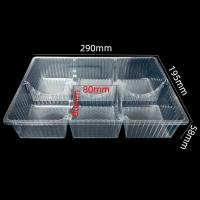 China Customizable Shape Size SH-0123 Cold Resistant PET Blister Tray for Frozen Food Cakes for sale