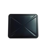 China Cold Resistant Plastic Food Serving Plate Black PP Blister Tray for Beef Slice Meat for sale
