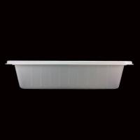 China Nature White PP Blister Tray for Bakery Rice Cake Customizable Microwavable Packaging for sale