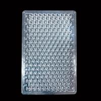 China Class 100 Clear PET Blister Tray Molded Tray for Contact Lenses and Optical Parts for sale