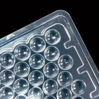 China Class 100 Clear PET Blister Tray Molded Tray for Contact Lenses and Optical Parts for sale