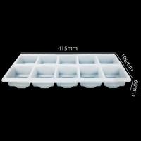 China 39000SQM Production Area Custom Eight Sections PP Blister Tray For Mini Cake Cupcake for sale