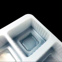 China 39000SQM Production Area Custom Eight Sections PP Blister Tray For Mini Cake Cupcake for sale