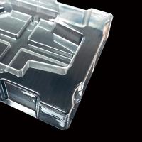 China Blister Packaging Customized Clear PET Molded Plastic Insert Tray for Electronic Parts for sale