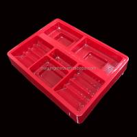China Matt Lamination PET Food Container Blister Packaging Tray for Cookie Biscuit Cracker for sale