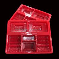 China Matt Lamination PET Food Container Blister Packaging Tray for Cookie Biscuit Cracker for sale