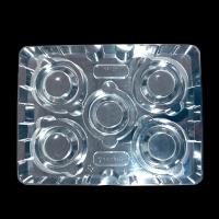 China Customized Stackable Clear PET Molded Tray for Hardware Semiconductor Components for sale