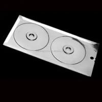 China PET/PVC/PS/PP Customized Triple Folding Sliding Paper Card Blister Packaging for Coins for sale