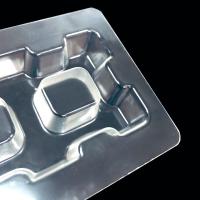 China Customized Face Seal Blister for Electronic Components Class 100 PET Plastic Packaging for sale