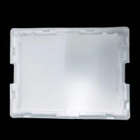 China Customizable Shape Size -Made White PS Blister Turnover Tray for Electronic Components for sale