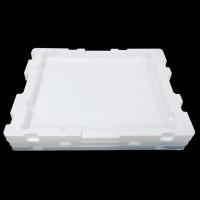 China Customizable Shape Size -Made White PS Blister Turnover Tray for Electronic Components for sale