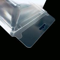 China PET Plastic Box Clamshell Blister Packaging for Children's Clothing Printing Handling for sale