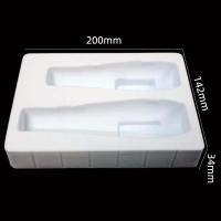 China Custom White PVC Flocking Box MOQ 10000 PCs for Customized Packaging of Skin Care Set for sale