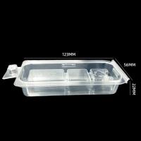 China Antistatic Treatment PET Buttoned Blister Clamshell for Customizable Earphone Components for sale