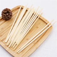 China Customized Logo Round Disposable Bamboo Chopsticks for Sustainable Dining for sale