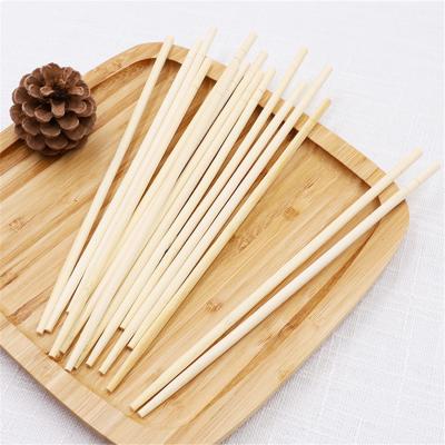 China Customized Logo Round Disposable Bamboo Chopsticks for Sustainable Dining for sale