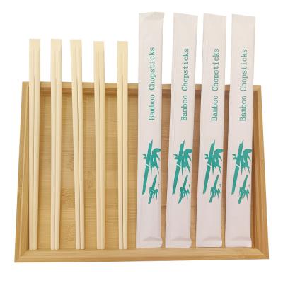 China Environment-friendly Disposable Sushi Chopstick 100% Moso Bamboo Customized Tensoge Chopsticks Flatware Type Chopsticks for sale