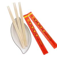 China Eco-Friendly Custom Twin Bamboo Chopsticks Perfect for Weddings Parties and Restaurants for sale