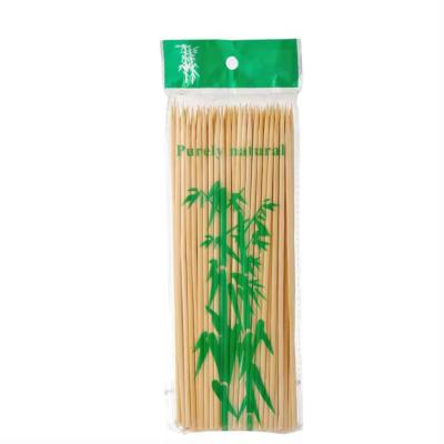 China Custom Disposable Bamboo Skewers Compostable Versatile Use Heat Resistance for sale