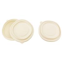 China Natural Color Disposable Lunch Box Biodegradable Corn Starch Bowl Portable Leaking Proof for sale