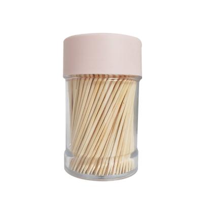 China Safety Bamboo Tooth Picks Natural Color Environmentally Friendly Toothpicks Smooth Surface for sale