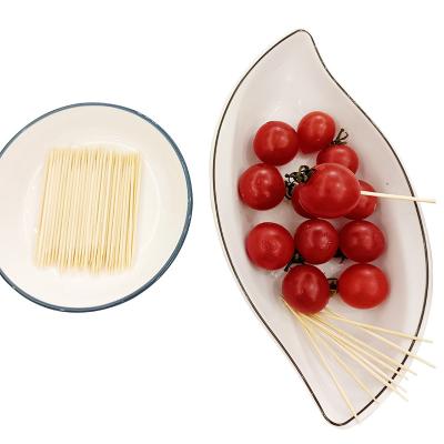 China Disposable Bamboo Tooth Picks Hygienic And Single Use Temperature Resistance for sale
