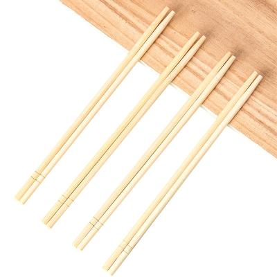 China Customized Bamboo Sushi Japanese Round Disposable Bulk Round Headed Disposable Chopsticks for Household/Restaurant/Hotel for sale