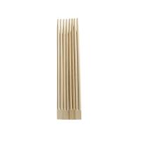 China Smooth Finish 100% Natural Color Disposable Bamboo Chopsticks for Sushi Twin Chopstick Customizable Logo Acceptable for sale