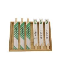 China Eco-Friendly Disposable Twin Chopsticks with Customizable Logo and Mao Bamboo for sale