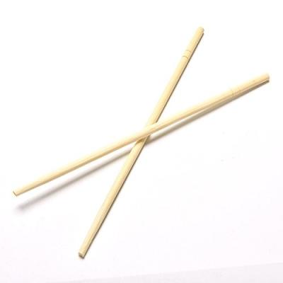 China Natural Bamboo Disposable Round Chopsticks Bulk Round Headed Disposable Bamboo Chopstick for Household/Restaurant/Hotel for sale