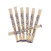 China Custom Logo and Eco-Friendly Disposable Full Wrapped Bamboo Chopsticks Perfect for Boutique Packing for sale