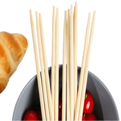 China Customized Logo Round Bamboo Disposable Chopsticks Perfect for Household/Restaurant/Hotel Dining Experience for sale