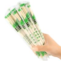 China Disposable Round Bamboo Chopsticks with Sleeve For Household/Restaurant/Hotel Samples Free. Freight Collect Occasion for sale