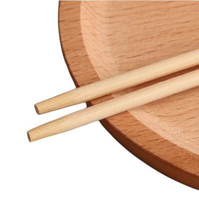 China Eco-Friendly Biodegradable Bamboo Round Chopsticks for Disposable Dining Experience for sale