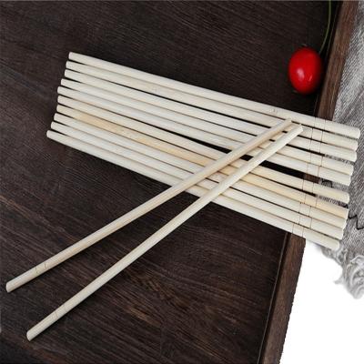 China Customized Round Bamboo Chopsticks Household Restaurant Eco Friendly Chopsticks for sale