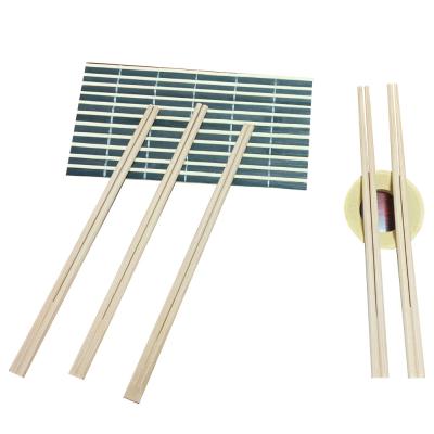 China Eco-friendly Tensoge Style Disposable Bamboo Chopsticks with Logo Bulk Biodegradable Wrapped in Paper Bag for sale