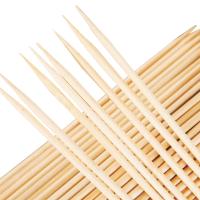 China Easy Cleaning Disposable Bamboo Skewers Natural Colour With Customizable Packaging for sale