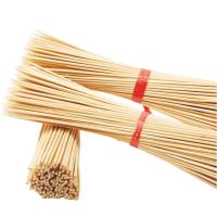 China Food Grade Heat Resistant Barbecue Skewer Sticks 12cm Length Bamboo Skewer Stick for sale