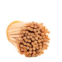 China Eco Friendly Long Bamboo Skewers Sustainable For BBQ 2.5 Width Asian Style for sale